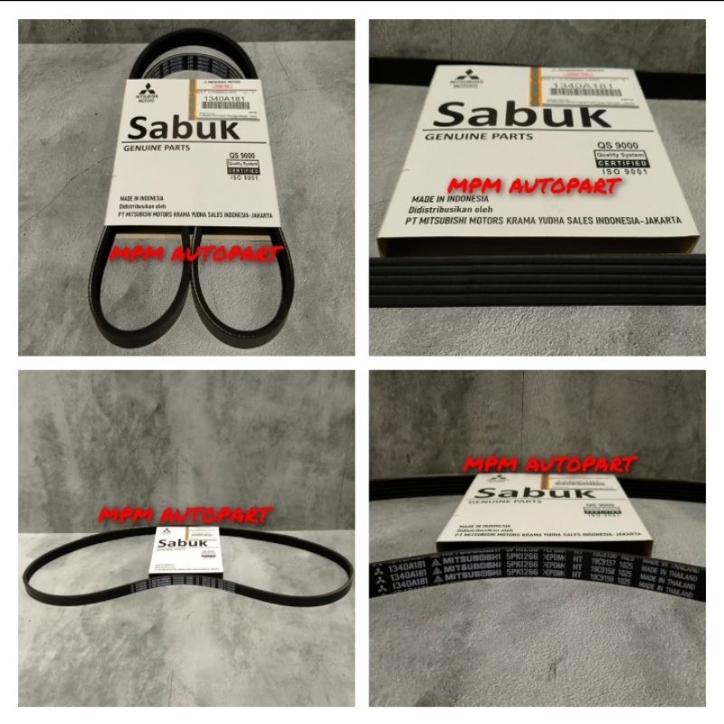 Jual tali kipas fan van belt xpander 5pk 1266 1340A181 | Shopee Indonesia