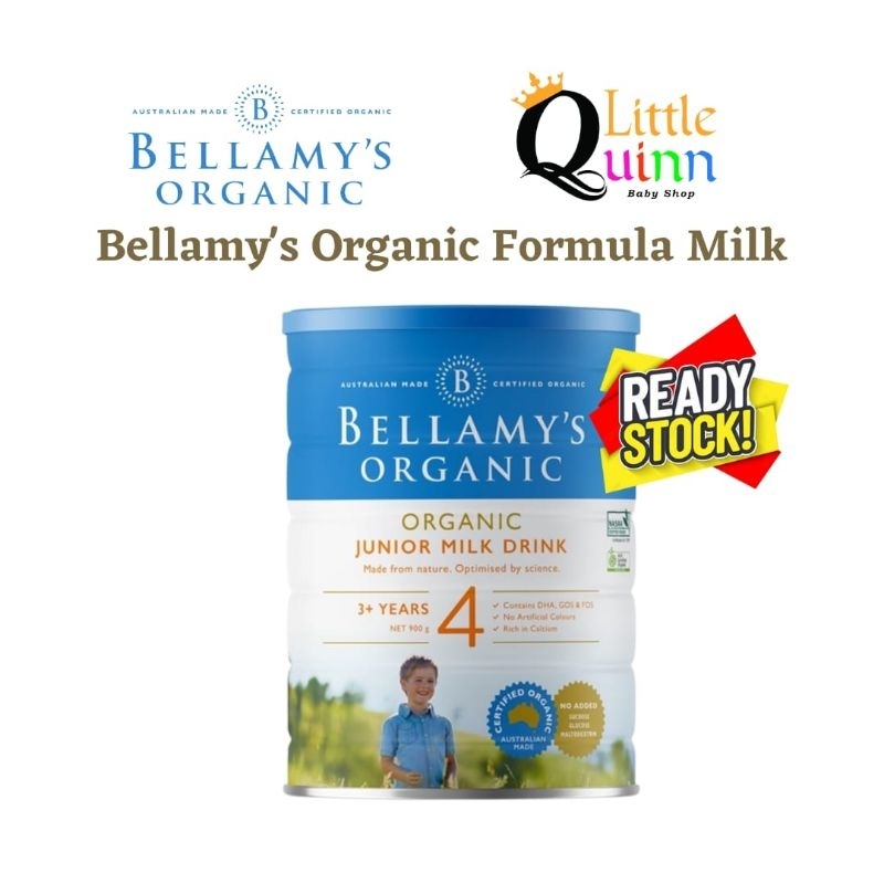 Jual Bellamys Organic Susu Bayi Formula Step 1 2 3 4 Bellamy's | Shopee ...