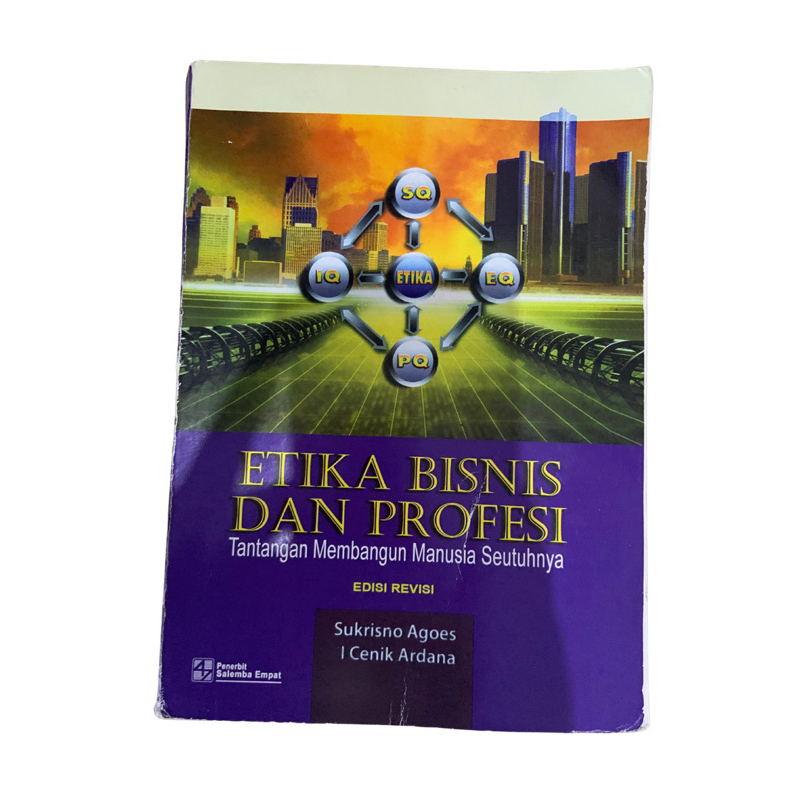Jual Etika Bisnis Dan Profesi Edisi Revisi Sukrisno Agoes Dan I Cenik