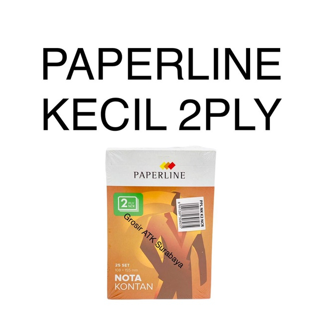Jual NOTA KONTAN PAPERLINE KECIL 2 PLY / Buku Nota Kontan PPL NCR Kecil K2 2 PLY / 2 Rangkap ...