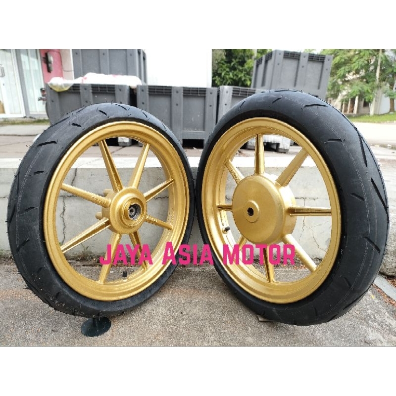 Jual VELG RACING ROSSI MODEL COMET PLUS BAN RING 14 VARIO 110 SCOOPY ...