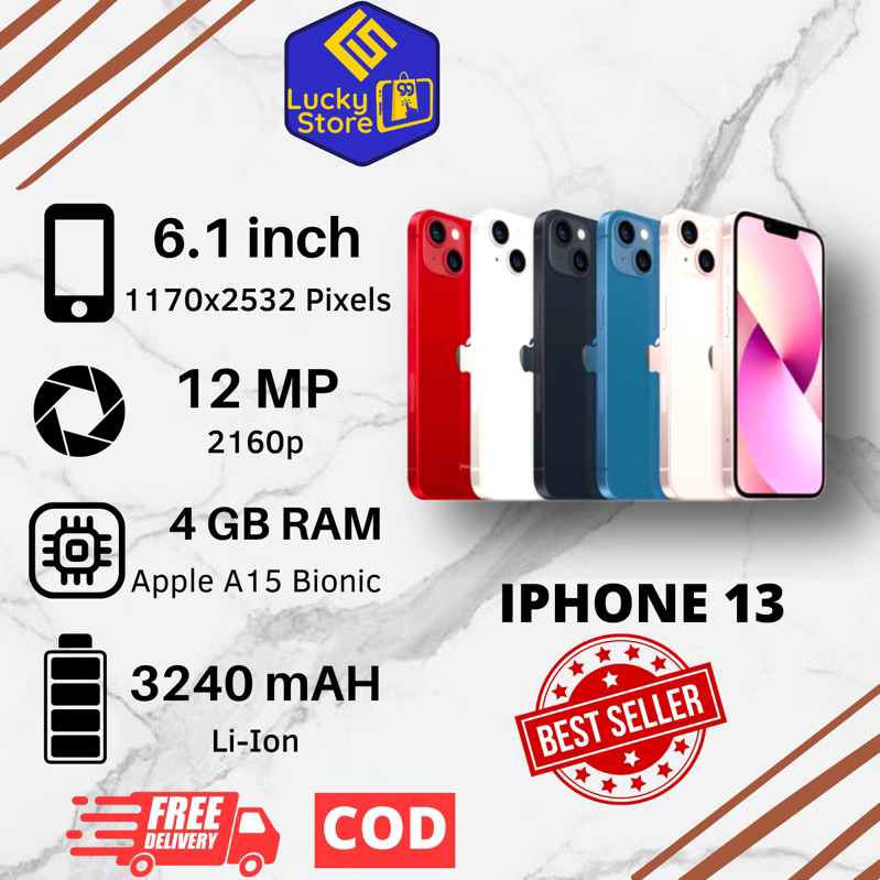 Jual iPhone 13 128GB/256GB/512GB Second Original Ex Inter all Operator Mulus | Shopee Indonesia