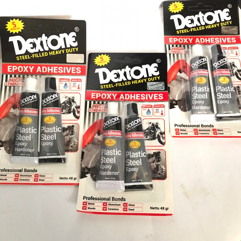 Jual Dextone Plastik Steel 5 Menit Perekat / Lem Besi, lem metal, lem ... Jual Dextone Plastik Steel 5 Menit Perekat / Lem Besi, lem metal, lem ...