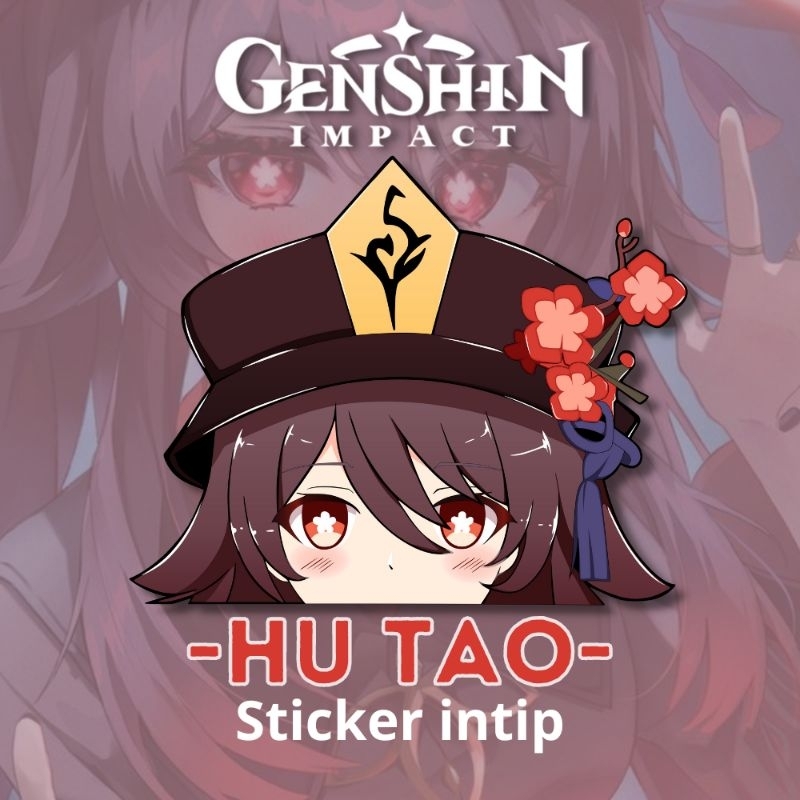 Jual STICKER INTIP HU TAO STICKER ANIME (WATERPROOF) | Shopee Indonesia