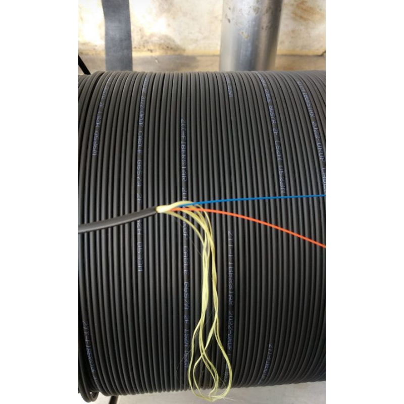 Jual Kabel fiber optik ftth dw dc 2 core bulet fig 8 1000m | Shopee ...