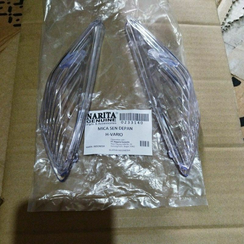 Jual Kaca Mika Mica Lampu Sen Sein Depan Kanan Kiri Vario 110 Karbu Carbu | Shopee Indonesia