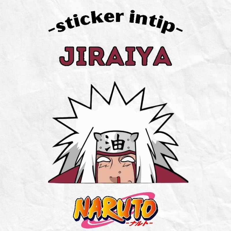 Jual Sticker Intip Anime Jiraiya Waterproof | Shopee Indonesia
