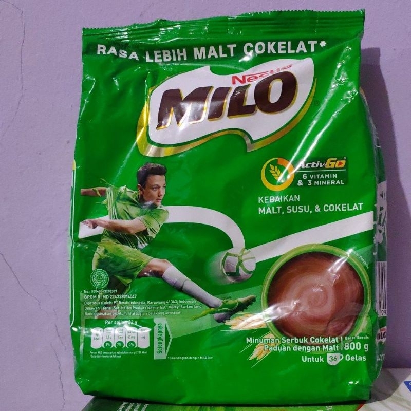 Jual Milo Activ- Go 1190g / 1kg / 990g / Milo Activ Go 1 kg / 3in1 ...