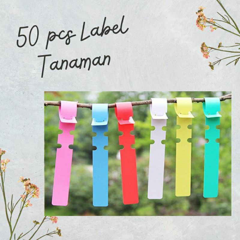 Jual Label Tanaman | Penanda Tanaman 50 pcs | Shopee Indonesia