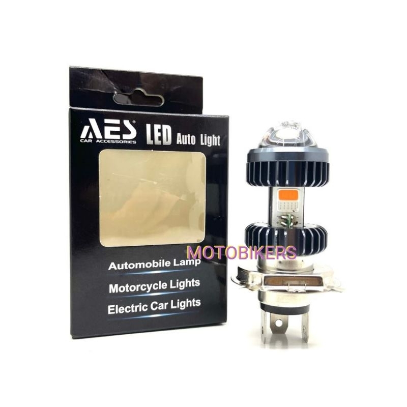Jual Lampu Led H4 Laser Hapag Led hi loo Beam | Shopee Indonesia