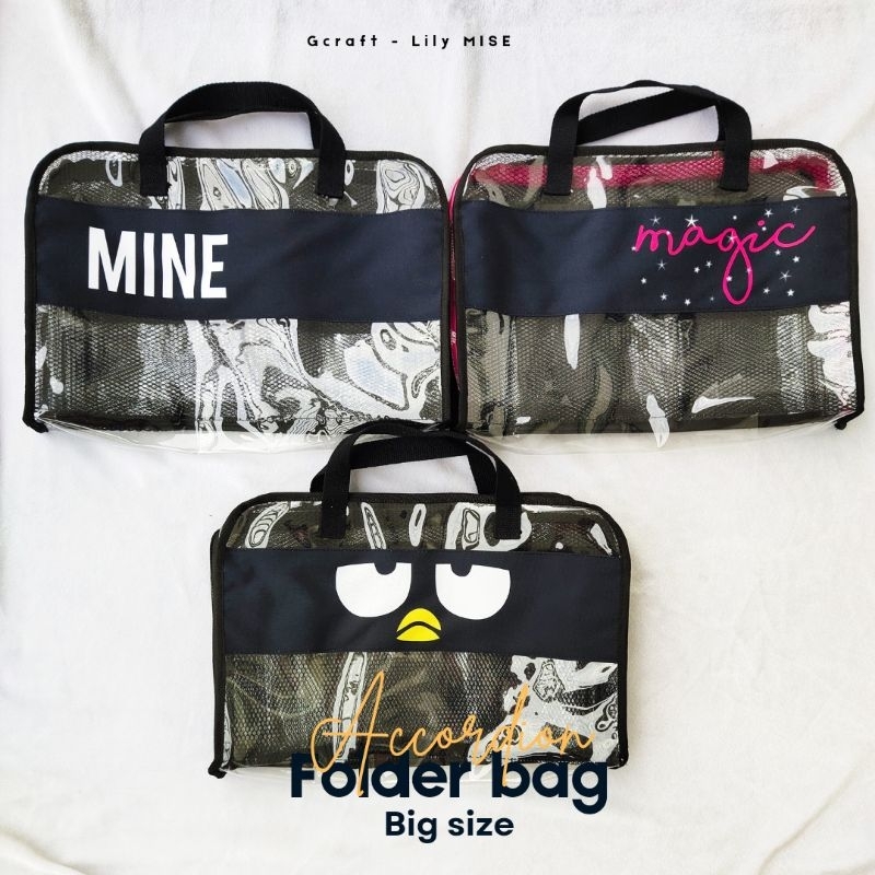 Jual tas folder sekat ukuran besar - accordion folder bag - tas file ...