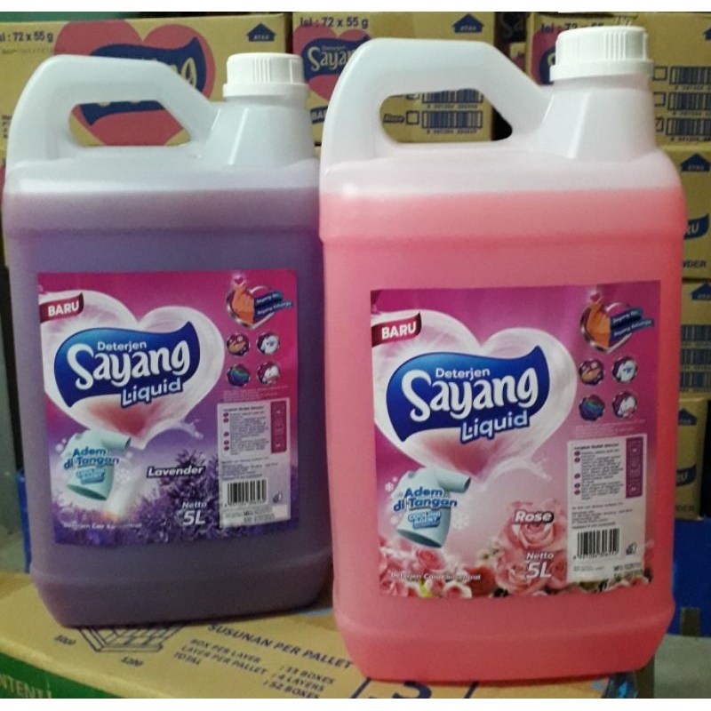 Jual Sayang Deterjen Cair Liquid Kemasan Jurigen 5 liter | Shopee Indonesia