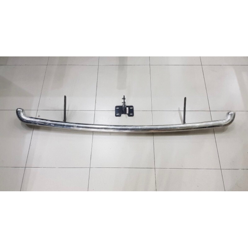 Jual BUMPER BELAKANG TOYOTA INNOVA REBORN BULAT STAINLESS ELBOW FULL ...