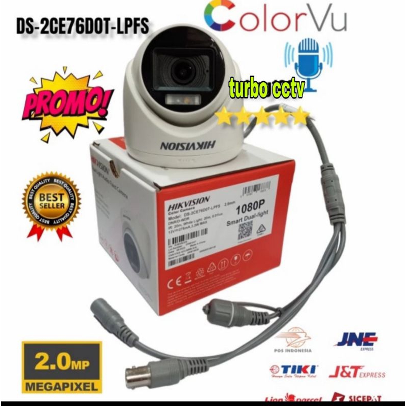 Jual Kamera Cctv Indoor ColorVu + Audio 2Mp Hik | Shopee Indonesia