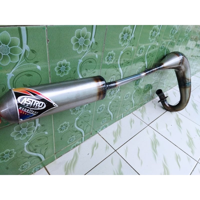 Jual Knalpot Udang Trail Yt155 PNP rangka standar suara garing dan ...