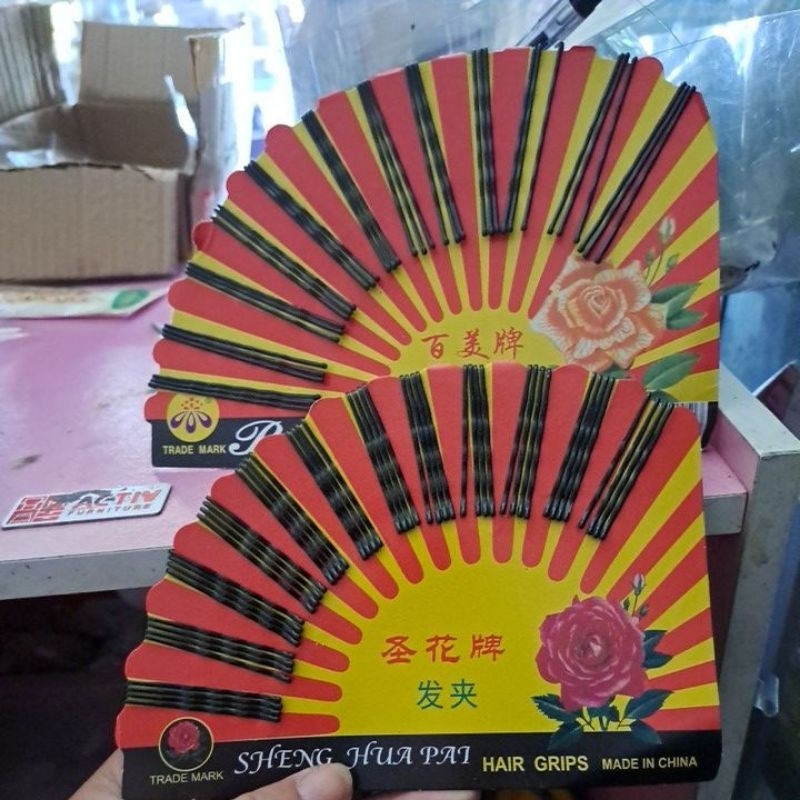 Jual Jepit lidi bobby pin/jepit sanggul/jepet biteng | Shopee Indonesia