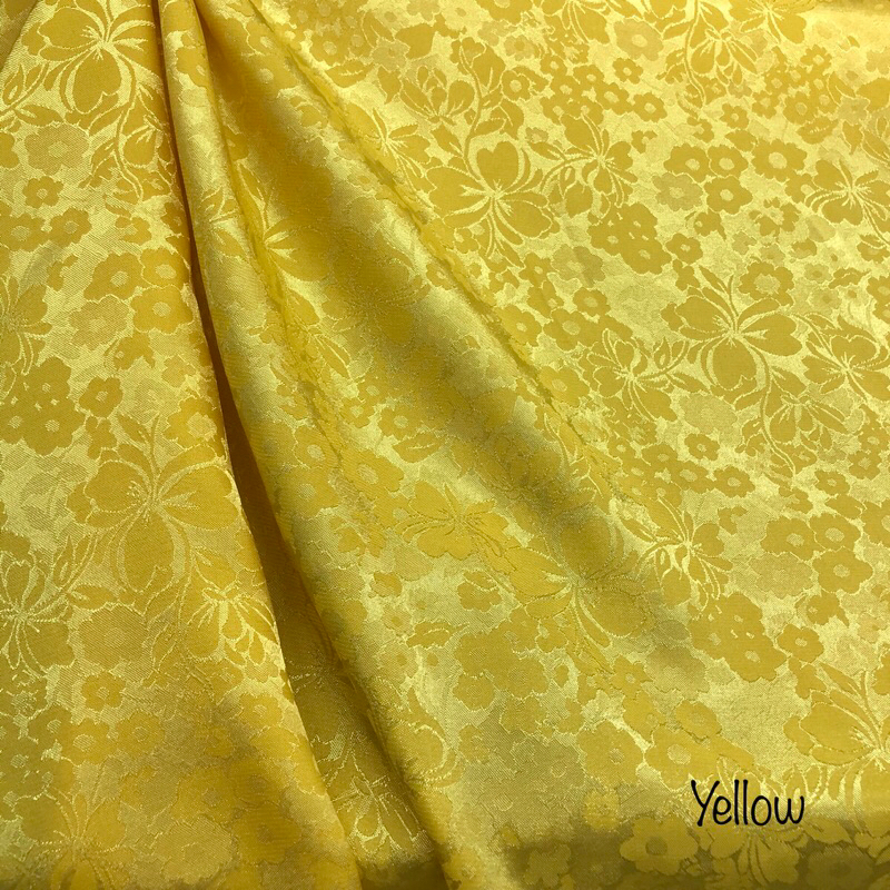 Jual Kain Jaguard Jaquard Jacqard Jacquard Silk Silky Semi Sutra ...