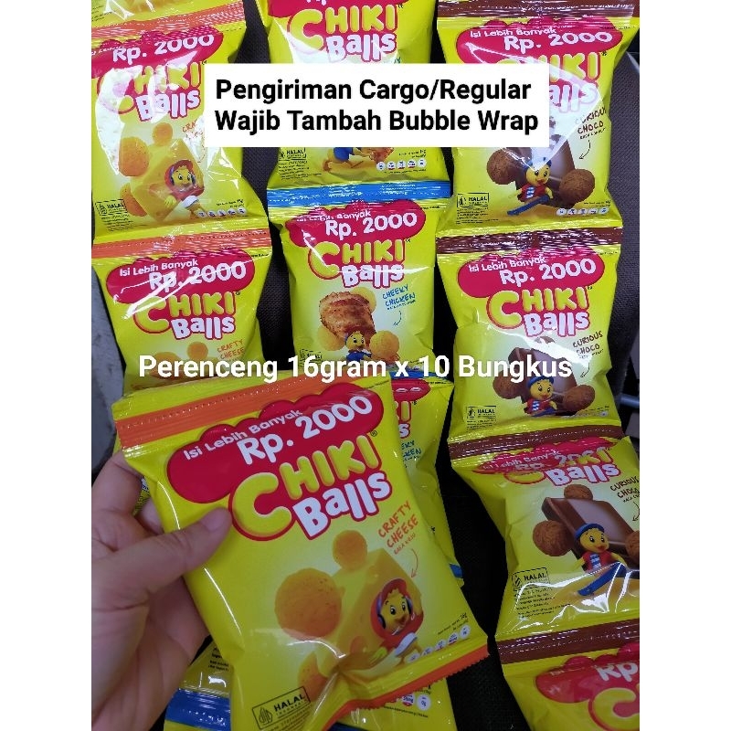 Jual Chiki Ball (Perenceng 16gr x 10 Bungkus) | Shopee Indonesia