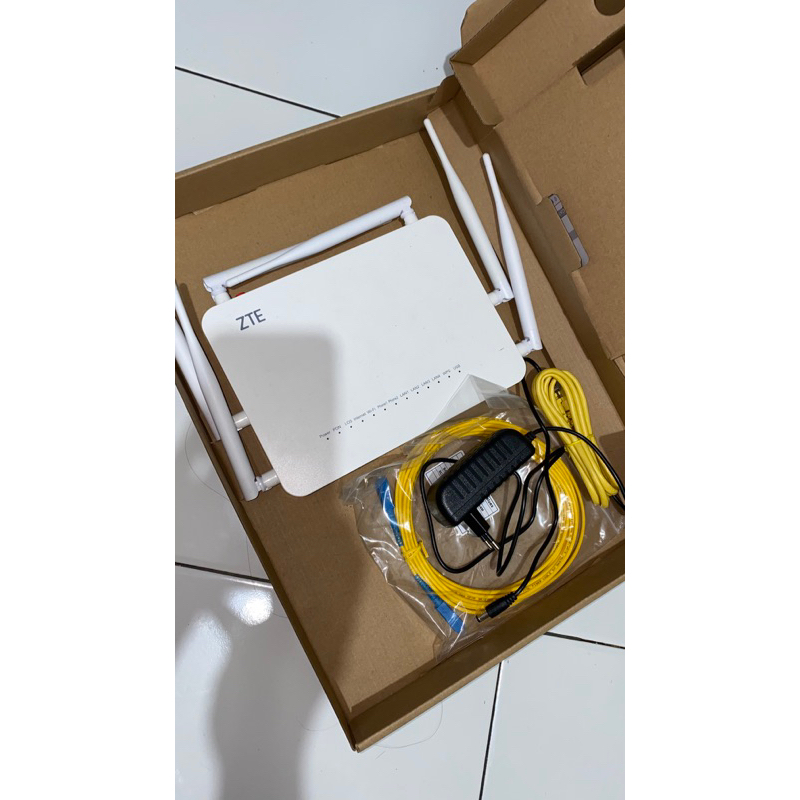 Jual ZTE ZXHN F670 6 Antena GPON ONT Modem Router Access Point | Shopee ...