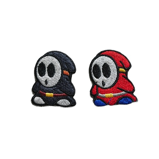 Jual Iron Patch Mario Bros Shy Guy Ghoul Guy Fly Guy Boo Guy | Shopee ...