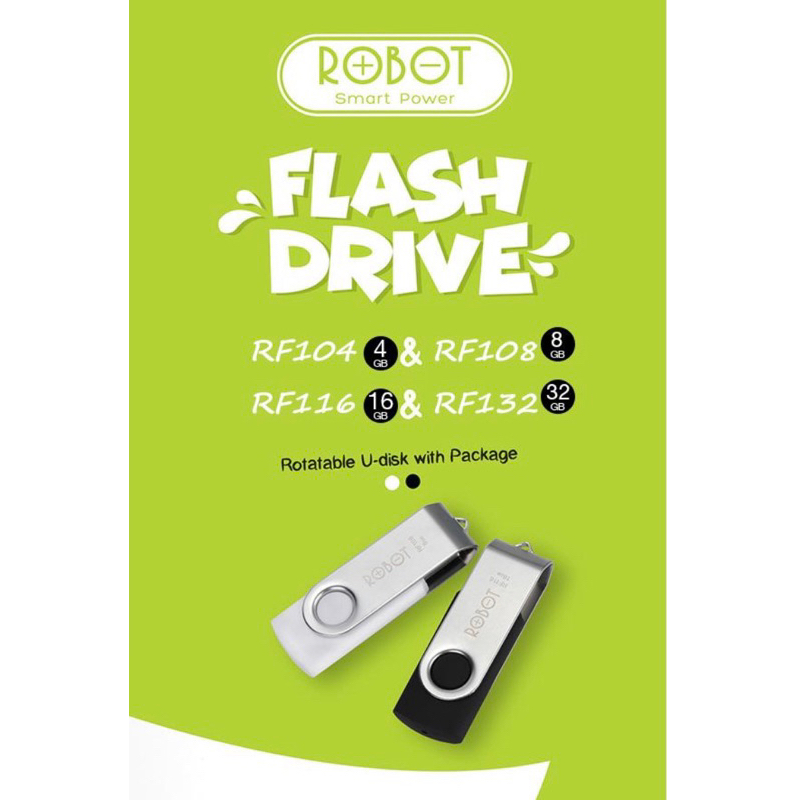 Jual Flashdisk Robot Original 4GB, 8GB, 16GB & 32GB | Flashdrive Robot ...