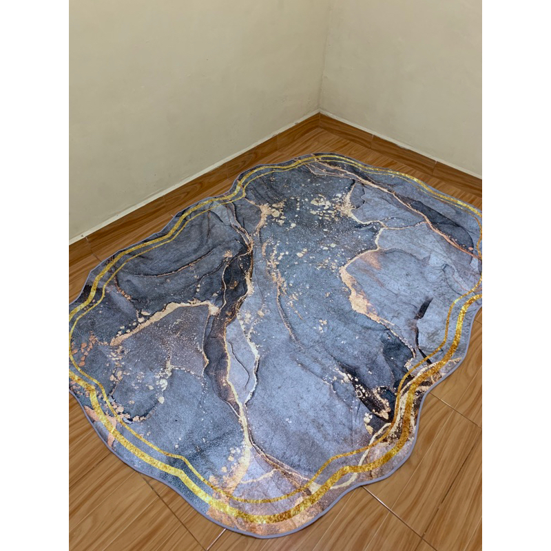 Jual Karpet Aesthetic 140x200cm (Permukaan Mengkilat Mewah & Silk ...