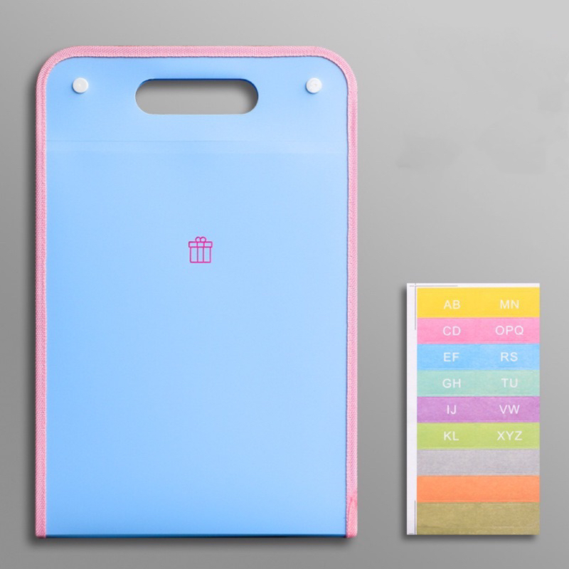 Jual cute multi layer folder map organizer tempat penyimpanan file ...