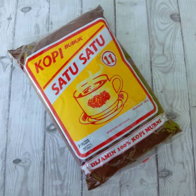 Jual Kopi Satu Satu 250 Gram/ Kopi Bubuk Satu Satu Super Enak | Shopee ...