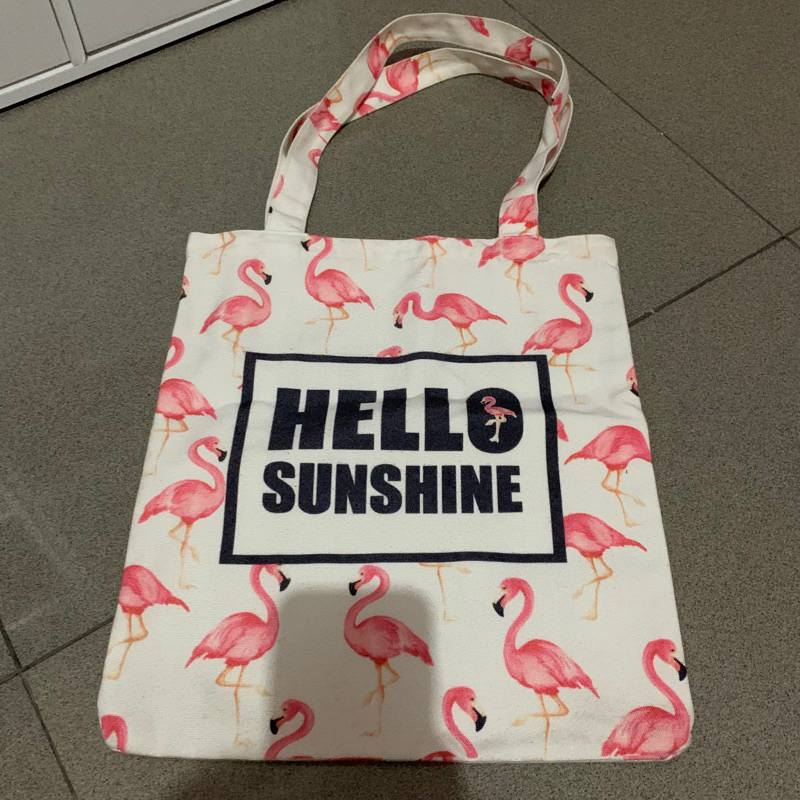 Jual PRELOVED TAS MINISO UNIQLO RANSEL MINISO TOGBAG MINISO | Shopee ...