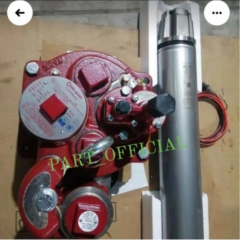 Jual STP red jacket 1,5hp set lengkap packman original//pompa dorong ...