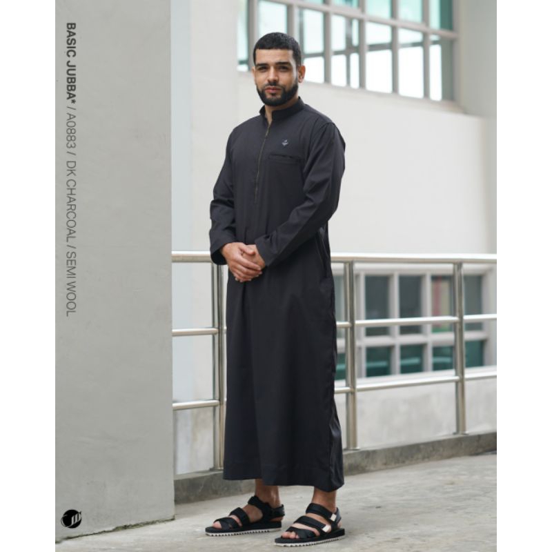 Jual SAMASE Jubba Semi Wool Lengan Panjang A088 | Shopee Indonesia