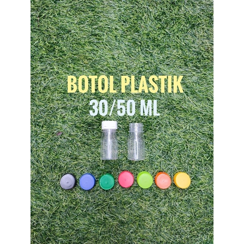 Jual Botol Plastik 30ml 50ml / Botol Zam Zam / Botol Jelly / Botol ...