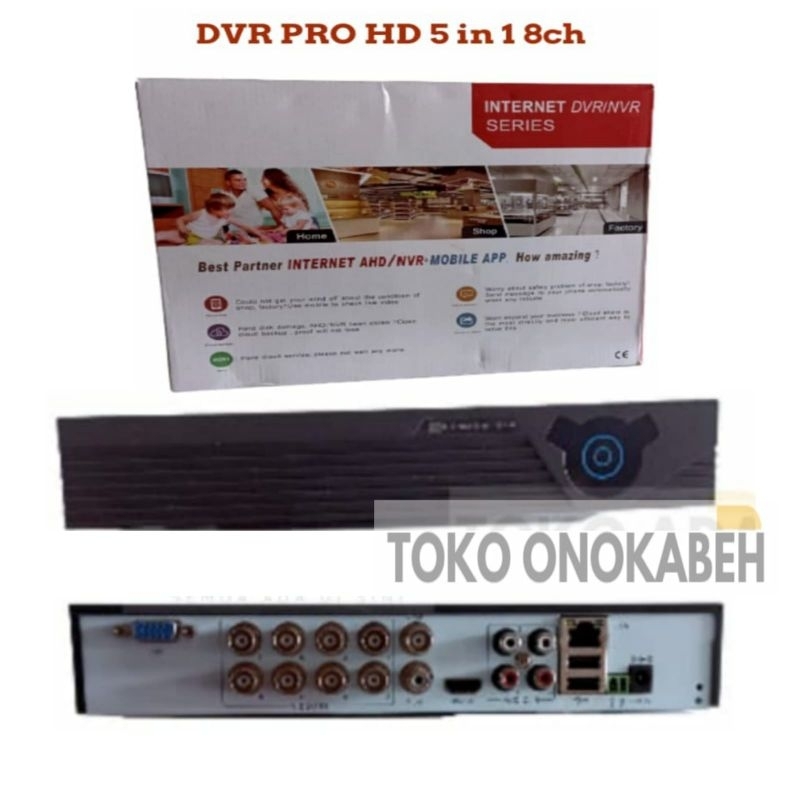 Jual DVR CCTV PRO HD 5 IN 1 8 CHANEL XMEYE | Shopee Indonesia