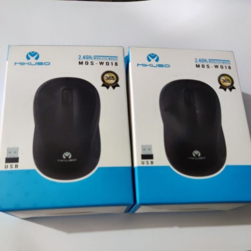 Jual Mouse Wireless MIKUSO MOS-W018 | Shopee Indonesia