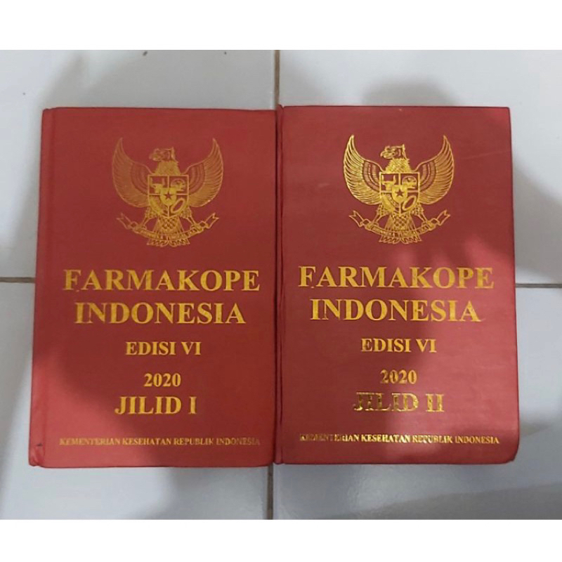Jual Farmakope edisi 6 jilid 1 dan jilid 2 satu set (hard cover ...