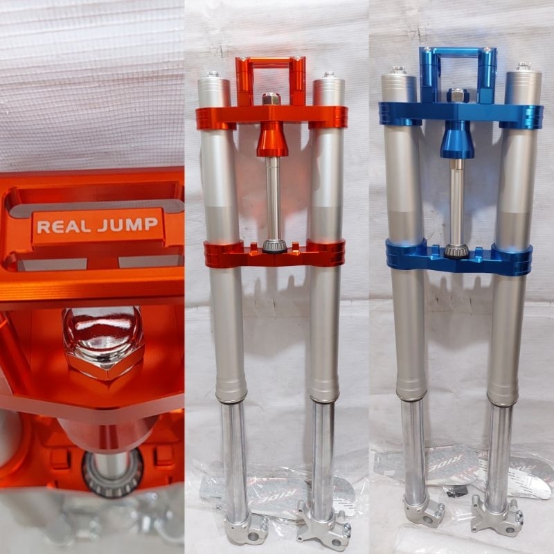 Jual USD Upside Down Shock Depan KLX Real Jump Cross | Shopee Indonesia