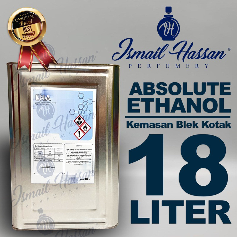 Jual Absolute Ethanol/Alkohol Parfum Packing Blek Kotak 18Lt | Shopee ...