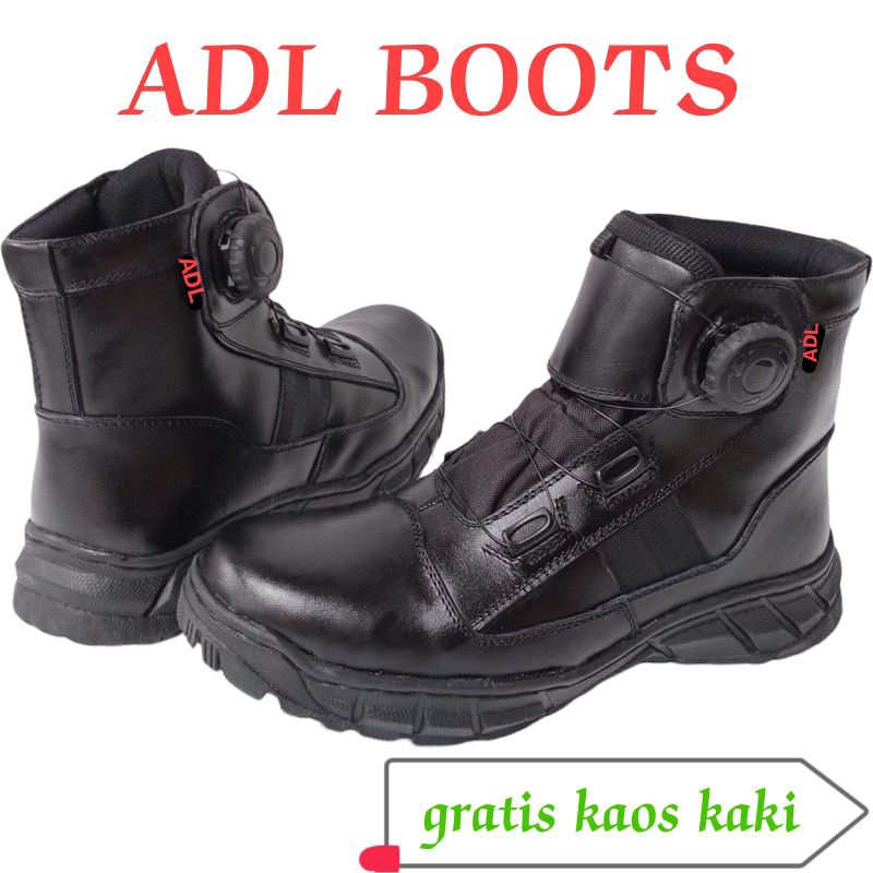 Jual SEPATU PDL,PDH TALI PUTAR polantas terbaru ADL BOOTS | Shopee ...