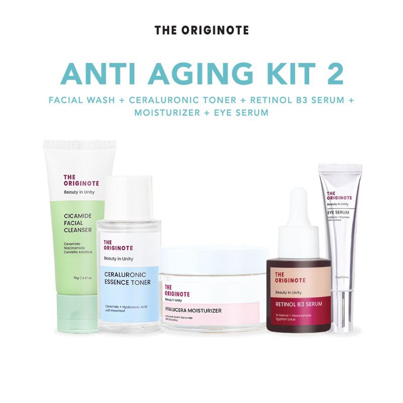 Jual [READY] SPECIAL BUNDLE 5in1 The Originote KIT : ACNE KIT, GLOWING ...