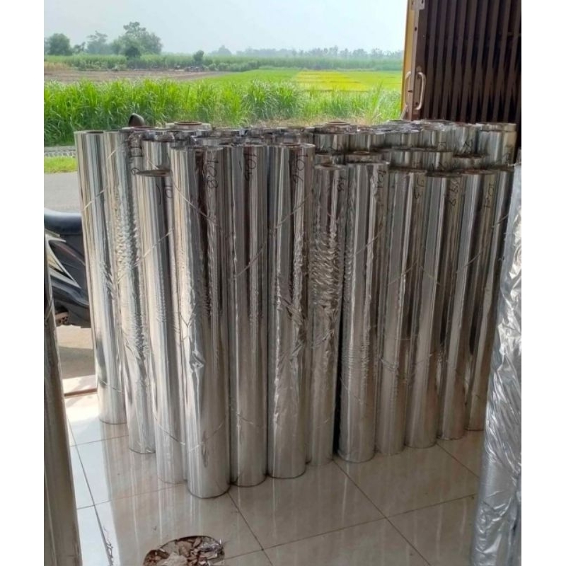 Jual Mulsa Grenjeng atau CPP Perak-Perak Lebar 1 Meter | Shopee Indonesia