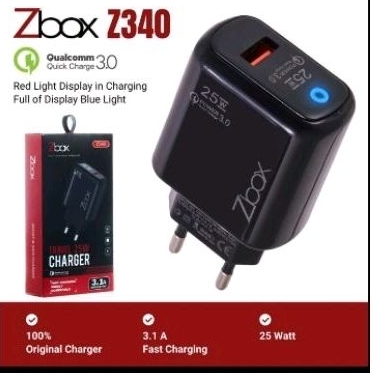 Jual TC CAS CASAN Charger ZBOX Z340 25watt 25W QUALCOMM 3.0 Fast ...