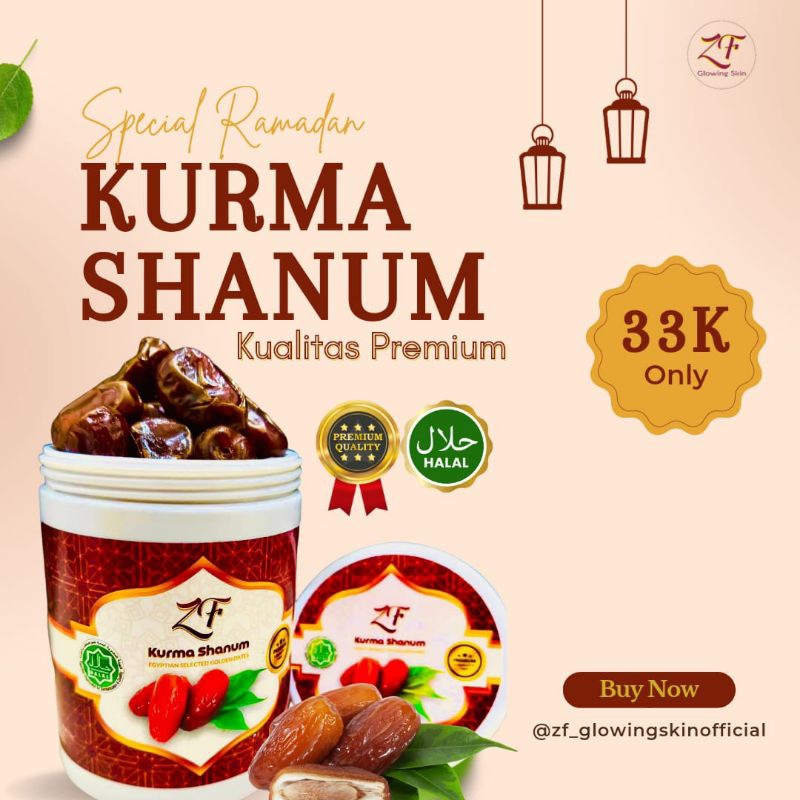 Jual ZF Kurma Shanum 700gr | Shopee Indonesia