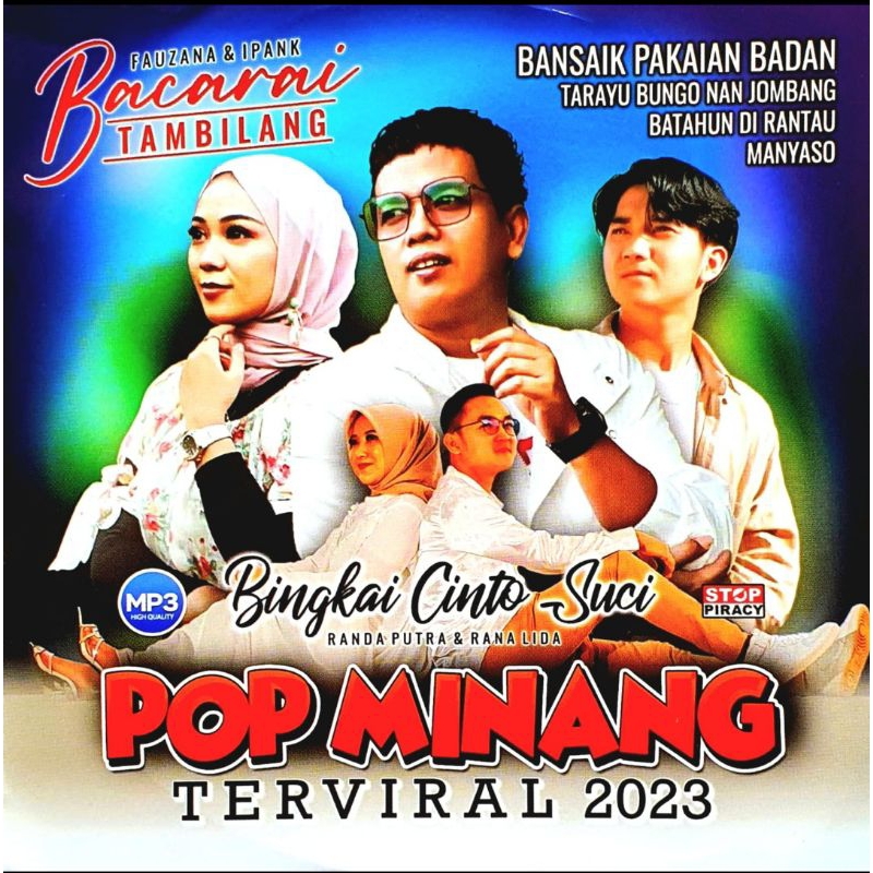 Jual KASET MP3 POP MINANG TERBARU - KASET CD MP3 LAGU MINANG TERLARIS ...