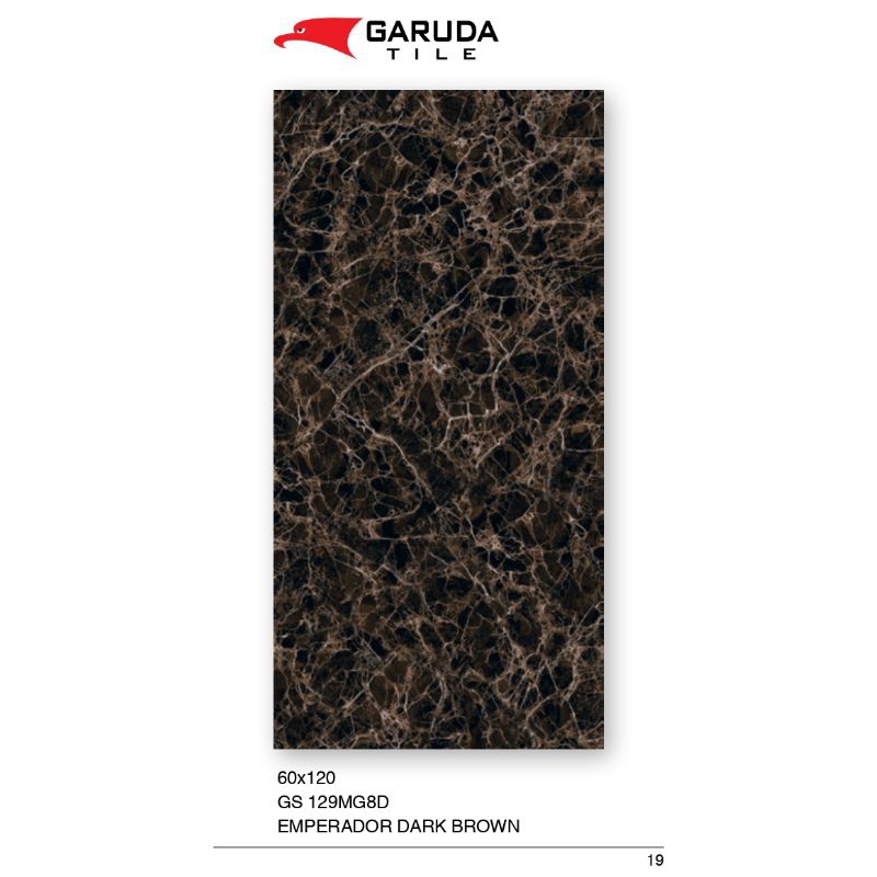 Jual Granite Lantai 60×120 EMPERADOR DARK BROWN/GLOSSY/GARUDA TILE/KW ...
