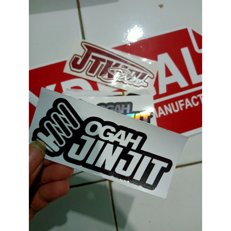Jual stiker ogah jinkit | Shopee Indonesia