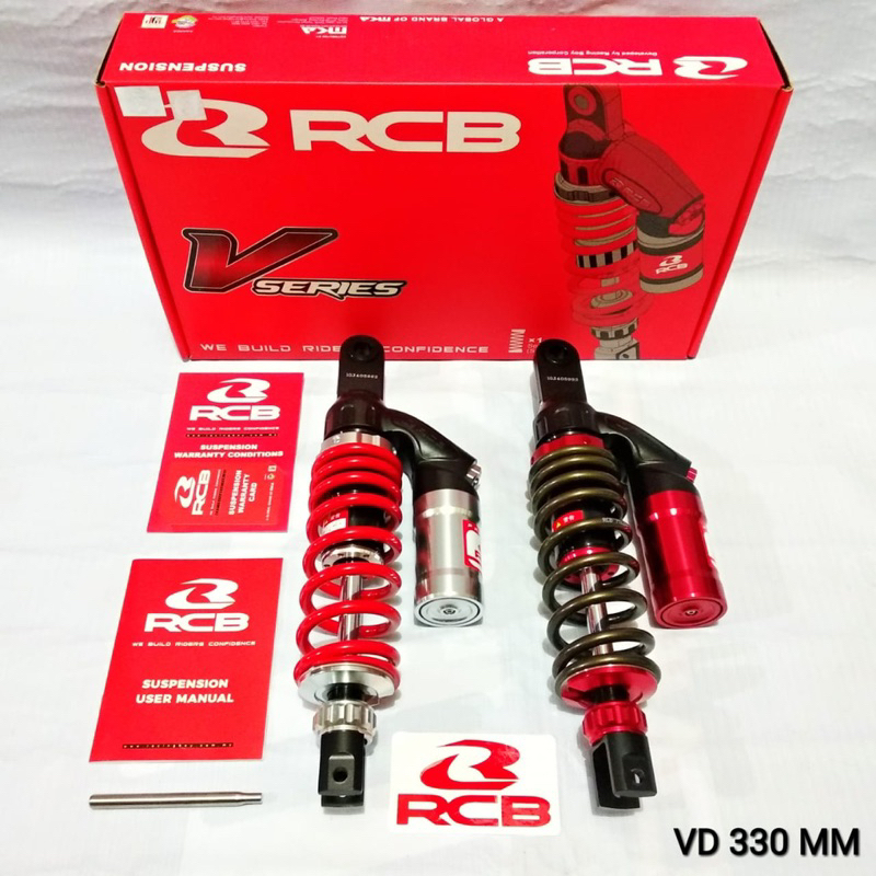 Jual Shockbreaker RCB Premium VD Series 330mm New Vario150 | Shopee ...