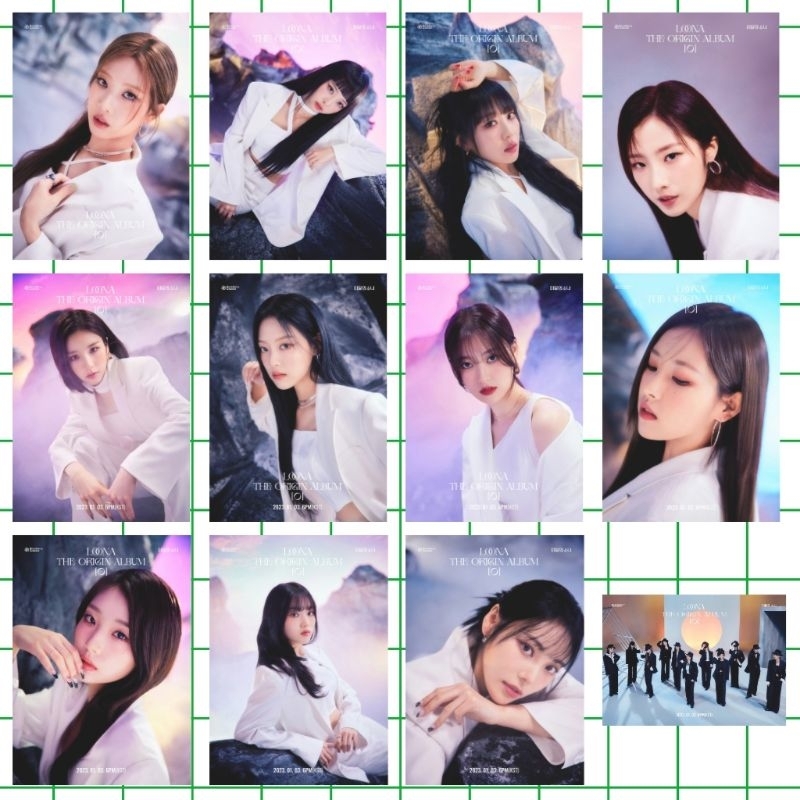 Jual POSTER KPOP - LOONA THE ORIGIN ALBUM [0] | Shopee Indonesia