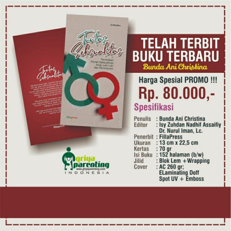Jual Tuntas Seksualitas | Pendidikan Fitrah Seksualitas anak laki laki dan perempuan | Shopee ...
