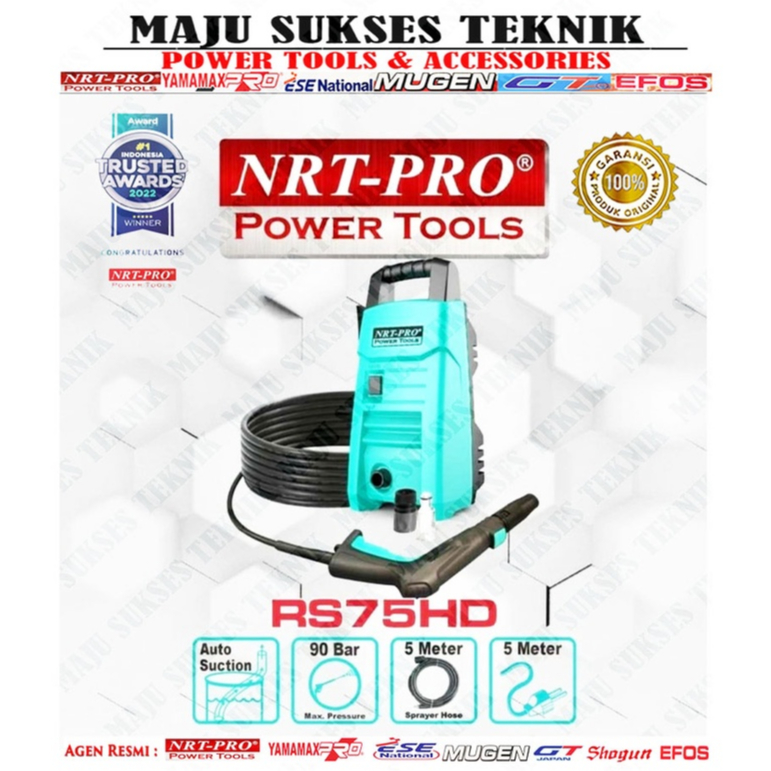 Jual NRT-PRO RS75HD Mesin Jet Cleaner - Mesin Cuci Mobil Motor AC Semprot Steam High Pressure ...