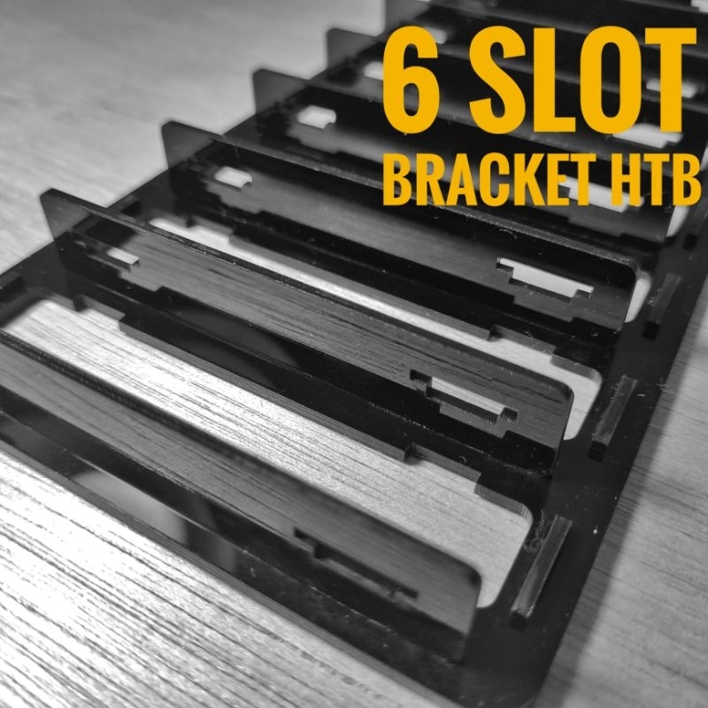 Jual Bracket Dudukan HTB 6 Slot Glossy | Shopee Indonesia